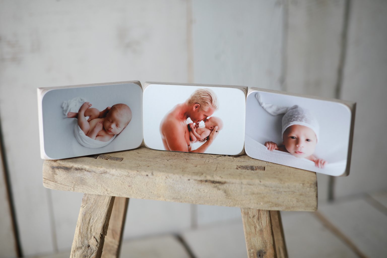 TRIO PHOTOBLOCK | Wooden Photoblocks